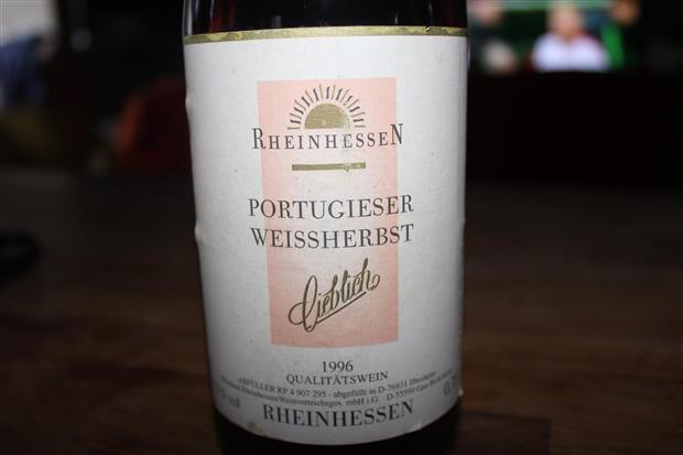 1996 Rheinhessen Weinvertriebsgesellschaft Blauer Portugieser ...