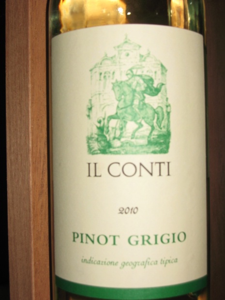 2014 Casa Vinicola Botter Pinot Grigio Il Conti Veneto IGT, Italy ...