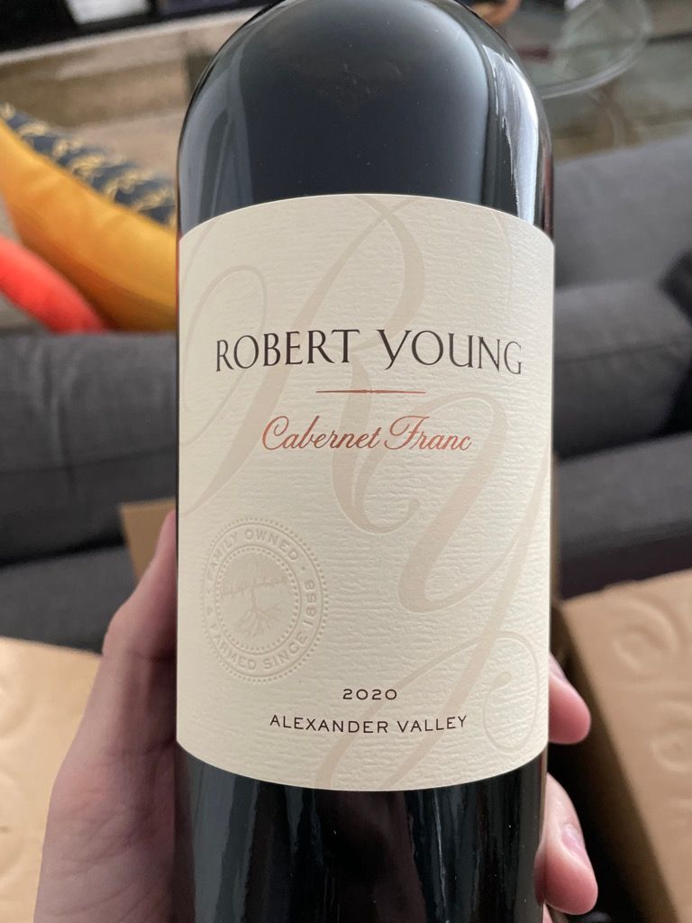 2020 Robert Young Estate Winery Cabernet Franc, USA, California, Sonoma ...