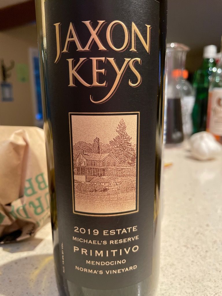 2021 Jaxon Keys Primitivo Michael's Reserve Norma's Vineyard, USA ...