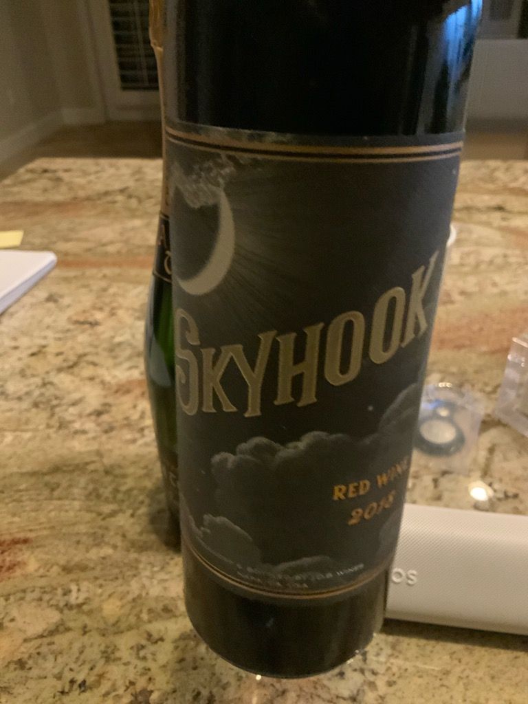2018 Skyhook Red Wine, USA, California, Sonoma County, Bennett Valley ...