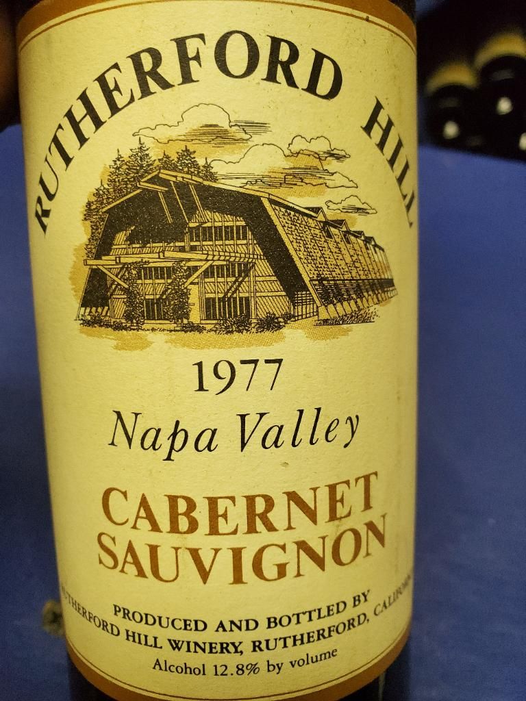 1977 Rutherford Hill Zinfandel Mead Ranch, USA, California, Napa Valley ...