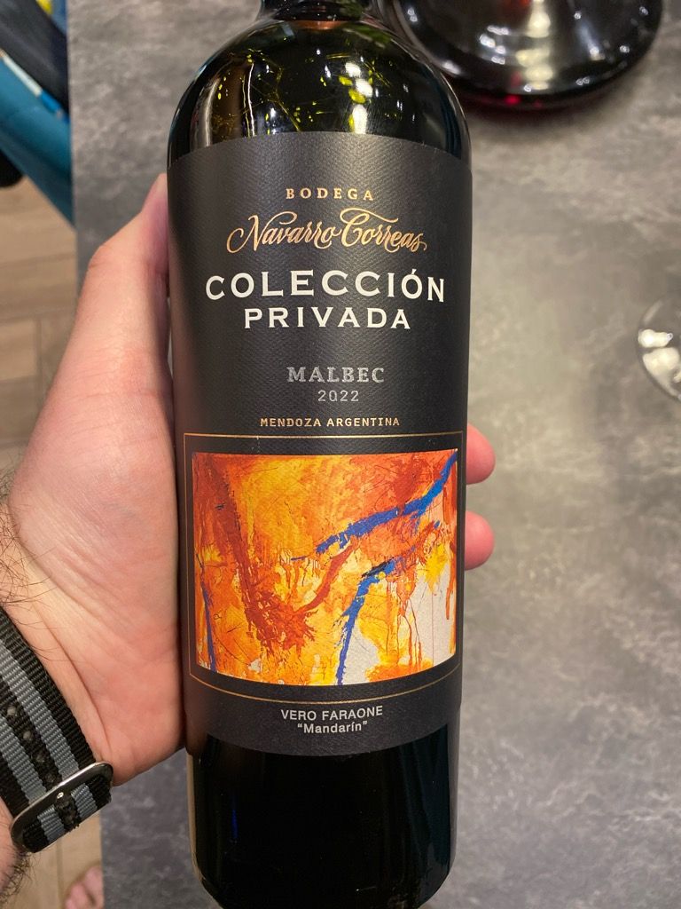 2022 Navarro Correas Malbec Colección Privada, Argentina, Mendoza ...