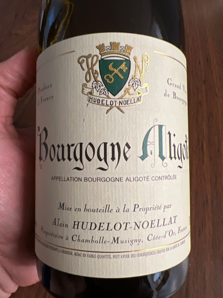 2020 Alain Hudelot-Noëllat Bourgogne-Aligoté, France, Burgundy ...