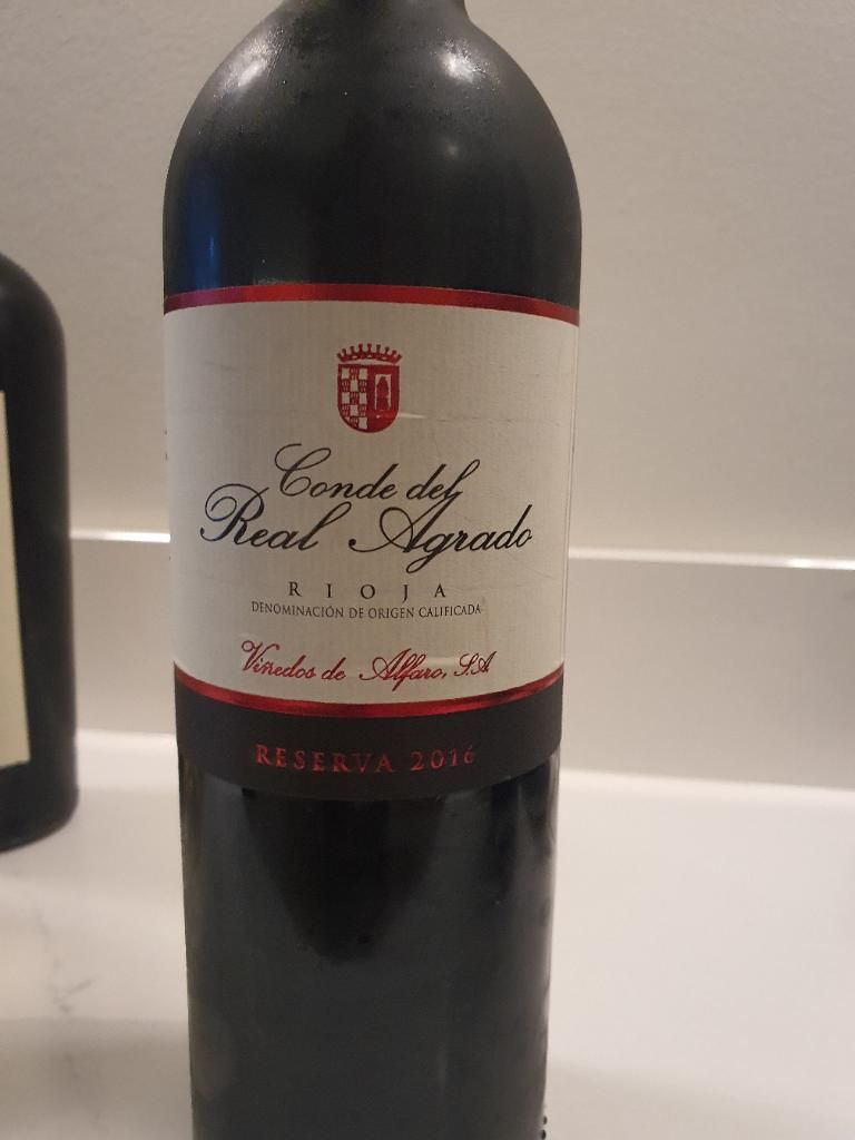 2016 Viñedos de Alfaro Rioja Conde del Real Agrado Reserva, Spain, La ...
