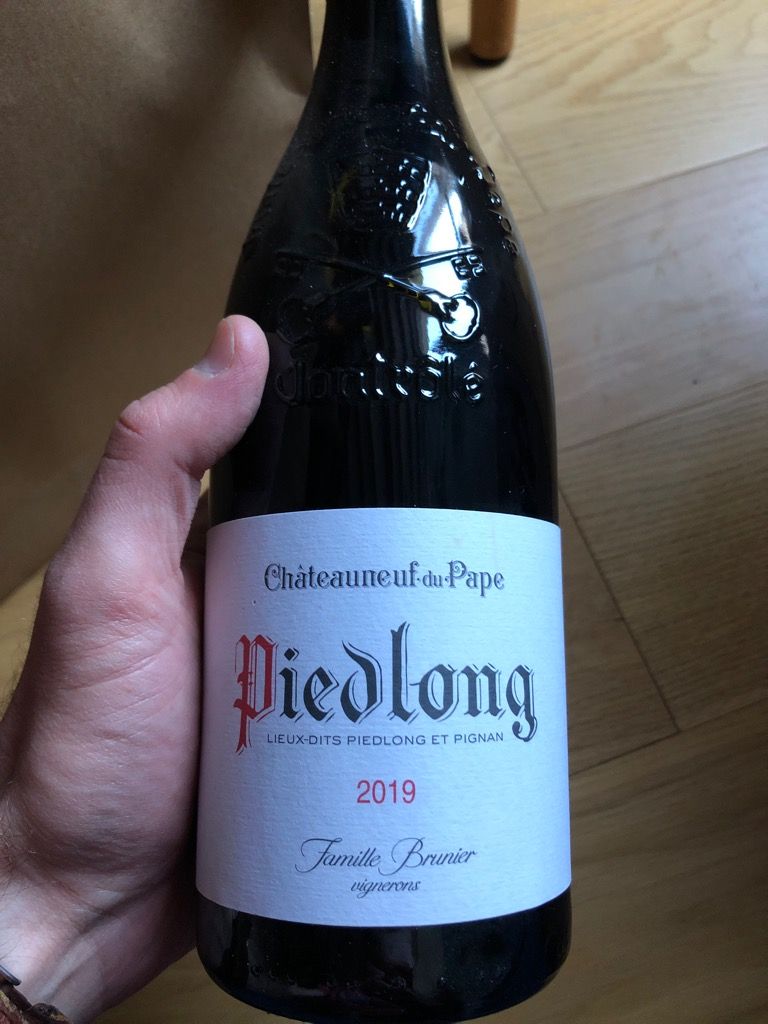 2020 Famille Brunier Châteauneuf-du-Pape Piedlong - CellarTracker