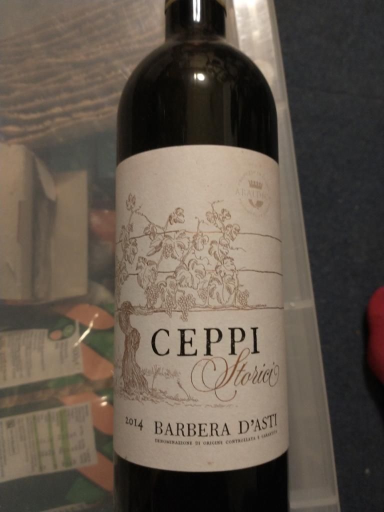 2016 Araldica Barbera d'Asti Ceppi Storici, Italy, Piedmont, Asti ...