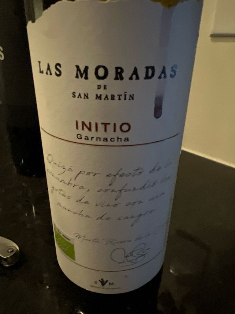 2017 Las Moradas de San Martín Vinos de Madrid Initio, Spain, Madrid ...