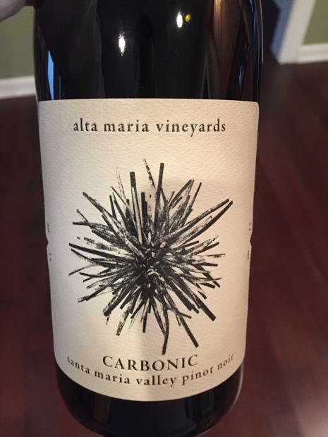 2014 Alta Maria Pinot Noir Carbonic, USA, California, Central Coast ...