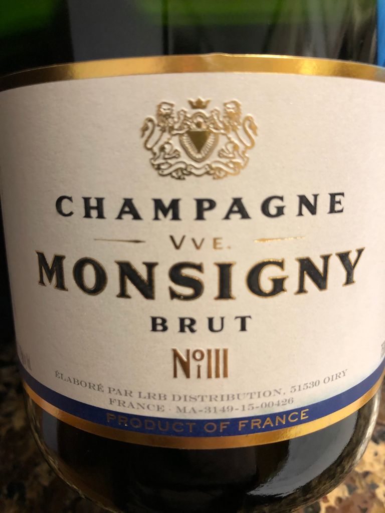 NV E. Michel Champagne Brut Vve Monsigny, France, Champagne - CellarTracker