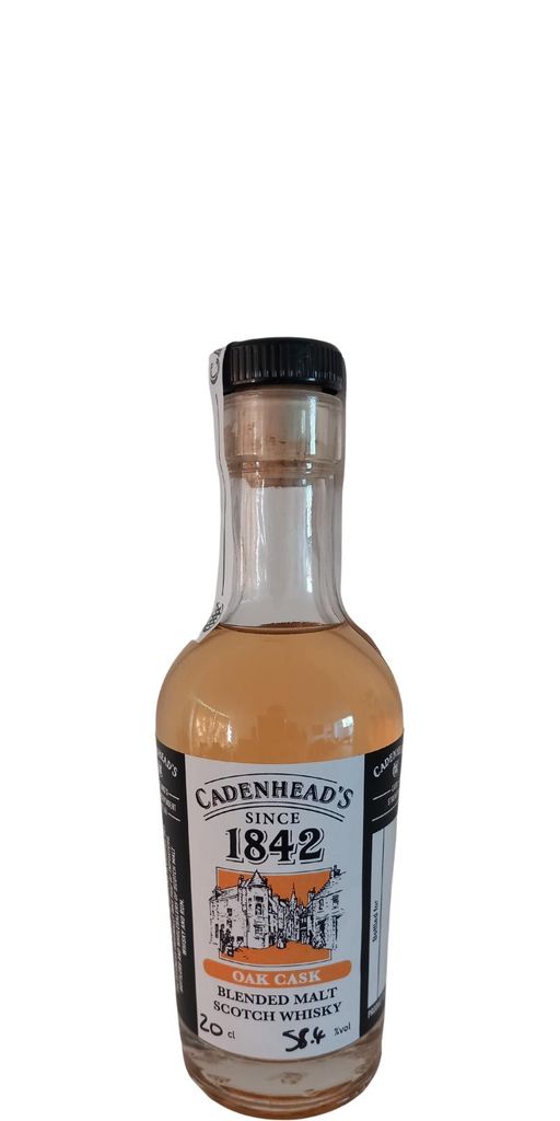NV Cadenhead's Oak Cask 1842 Hand Filled at Cadenhead Shop Edinburgh ...
