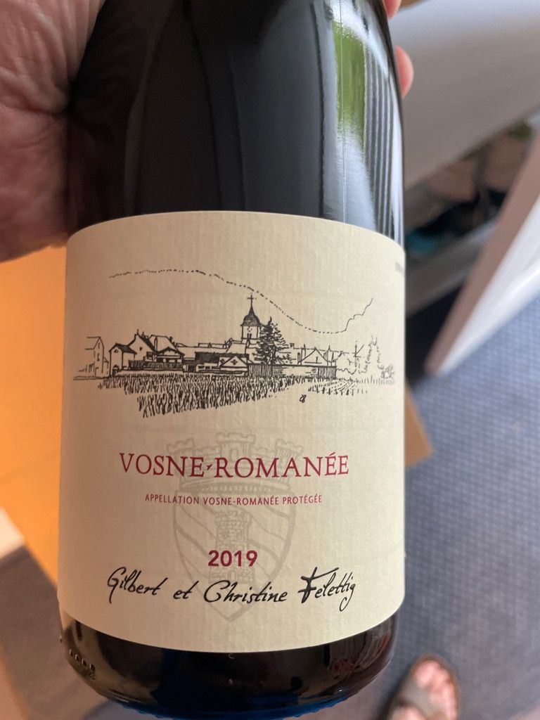 2020 Domaine Felettig Vosne-Romanée, France, Burgundy, Côte de Nuits ...