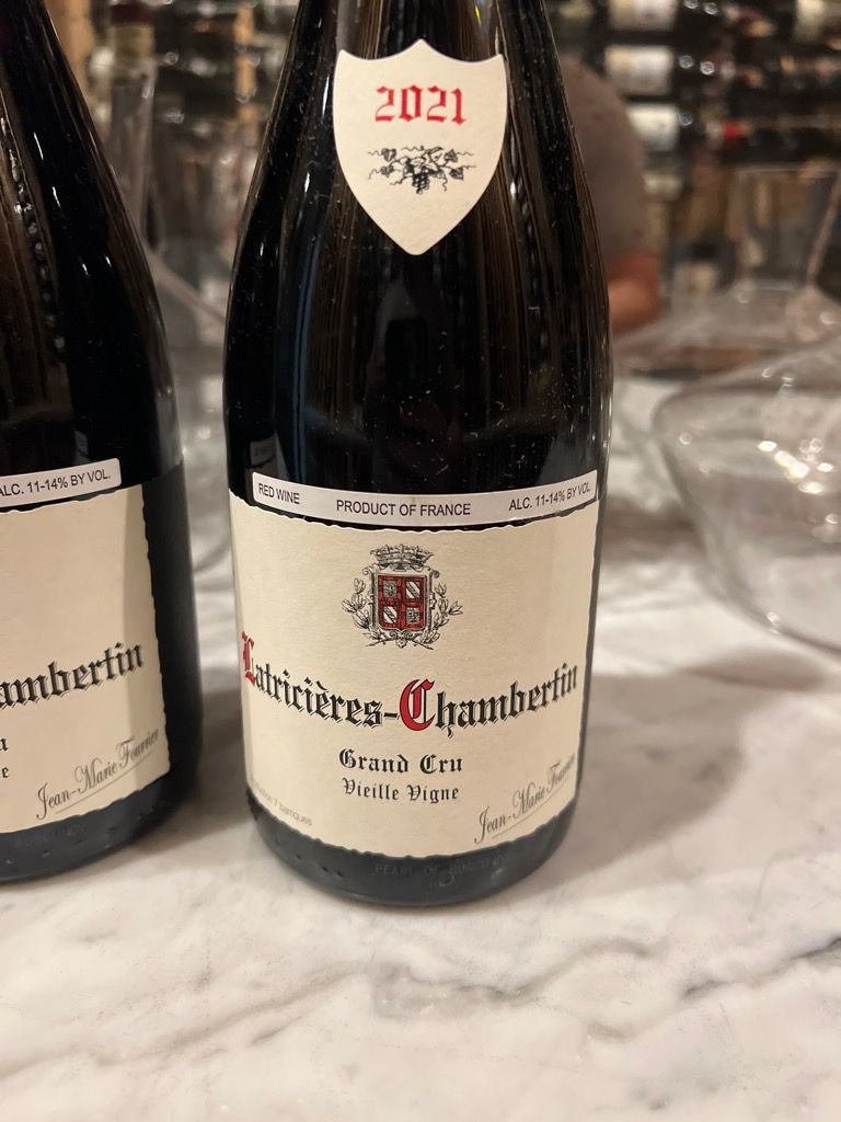 2021 Jean-Marie Fourrier Latricières-Chambertin Vieille Vigne, France ...