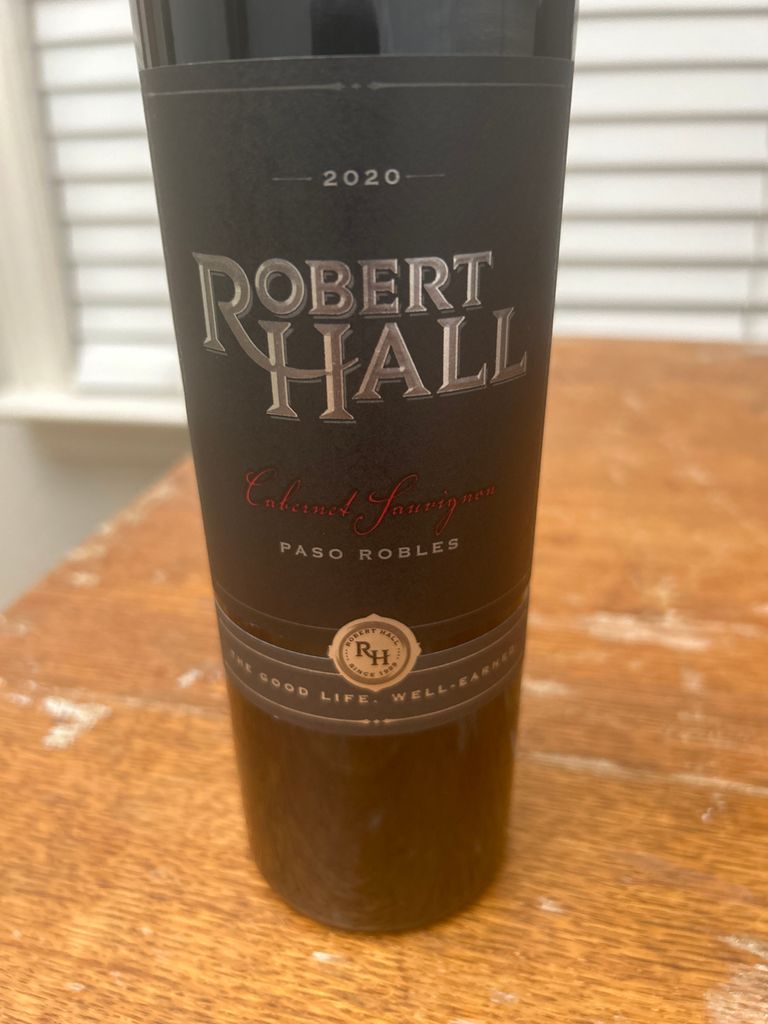 2020 Robert Hall Cabernet Sauvignon, USA, California, Central Coast ...
