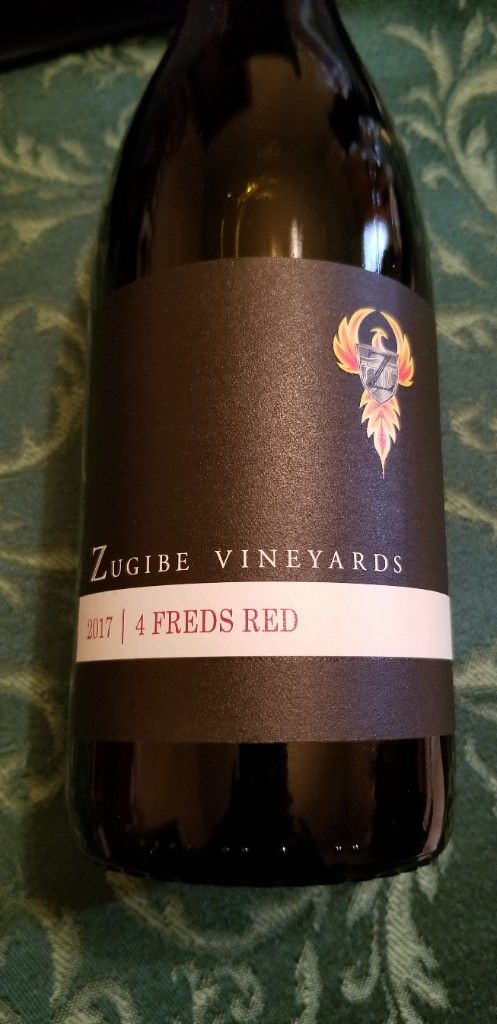 2019 Zugibe Four Freds, USA, New York, Finger Lakes - CellarTracker