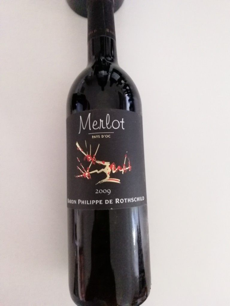 2009 Baron Philippe de Rothschild Merlot Vin de Pays d'Oc, France ...