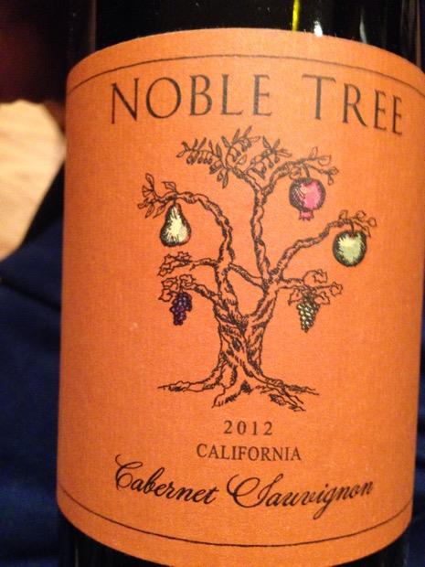 2012 Noble Tree Cabernet Sauvignon, USA, California - CellarTracker