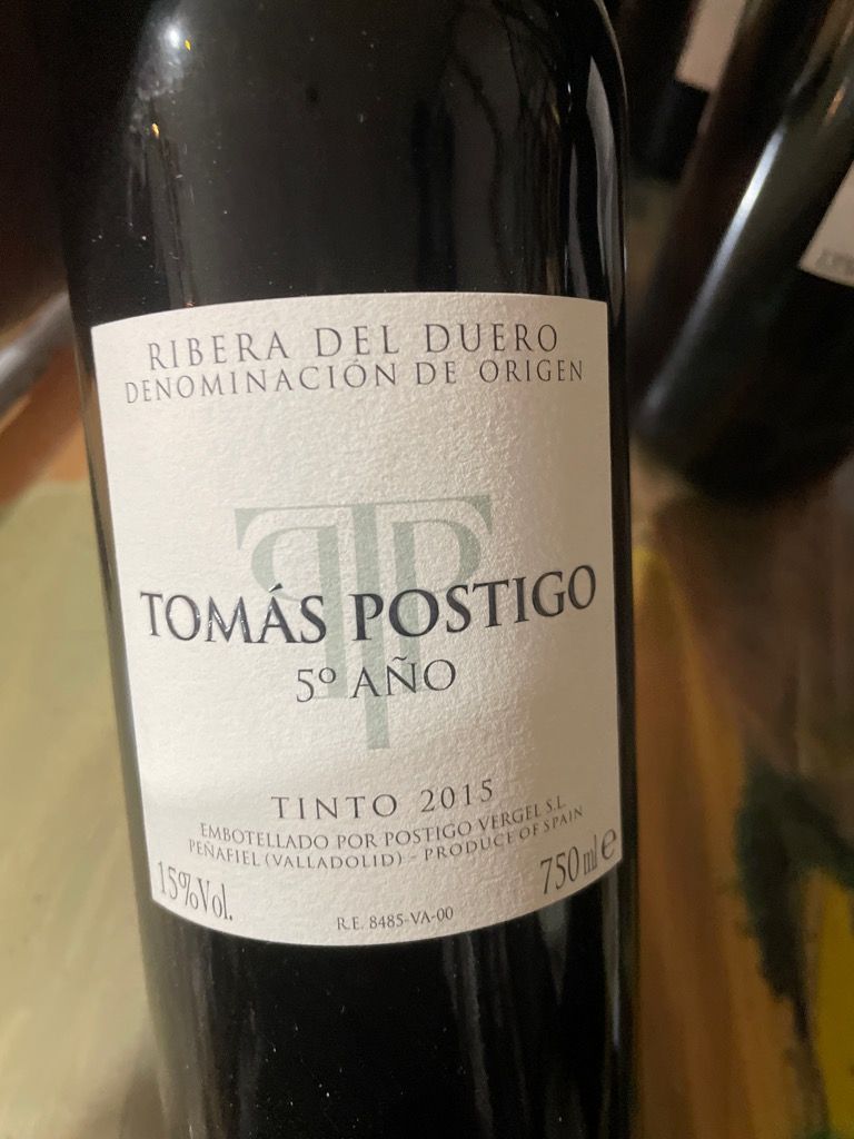 2015 Tomas Postigo Ribera del Duero, Spain, Castilla y León, Ribera del ...