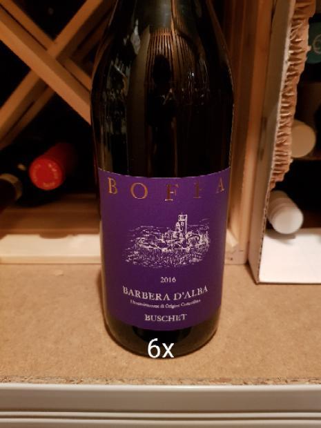 2016 Boffa Carlo Barbera d'Alba Buschet, Italy, Piedmont, Alba, Barbera ...
