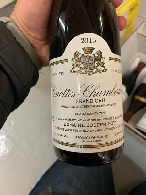 2020 Domaine Joseph Roty Griotte-Chambertin, France, Burgundy, Côte de ...