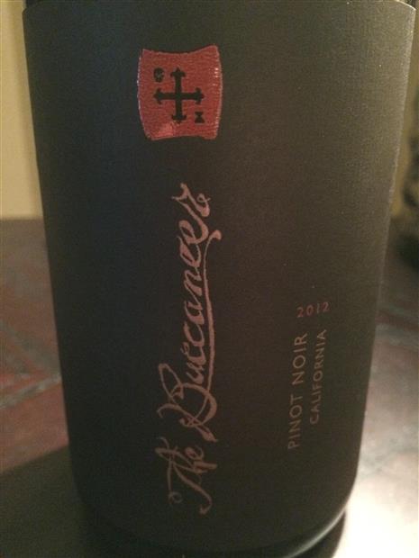 2012 The Buccaneer Pinot Noir, USA, California - CellarTracker
