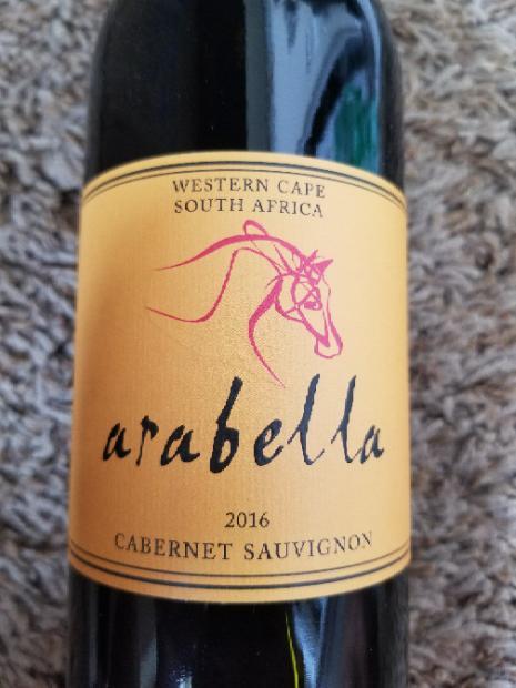 2016 Arabella Cabernet Sauvignon, South Africa, Western Cape ...