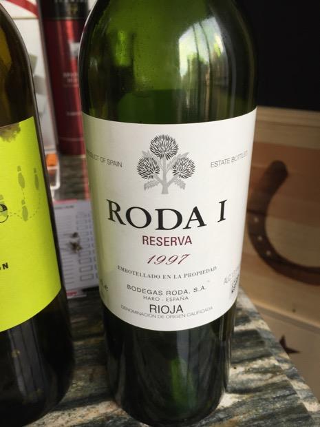 1997 Bodegas Roda Rioja Roda I Reserva, Spain, La Rioja, Rioja ...