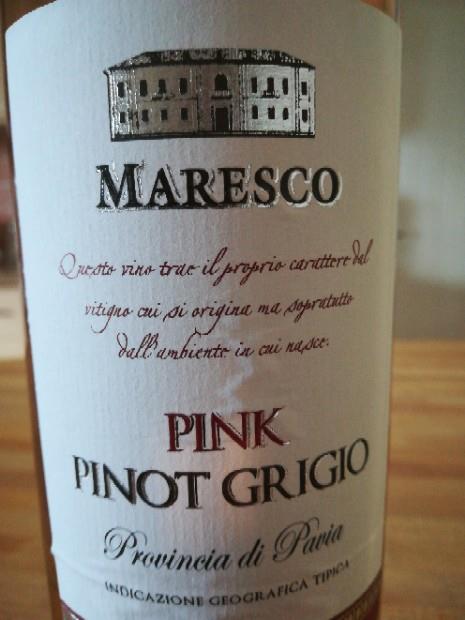 2017 Maresco Pinot Grigio Pink Veneto IGT, Italy, Veneto, Veneto IGT ...