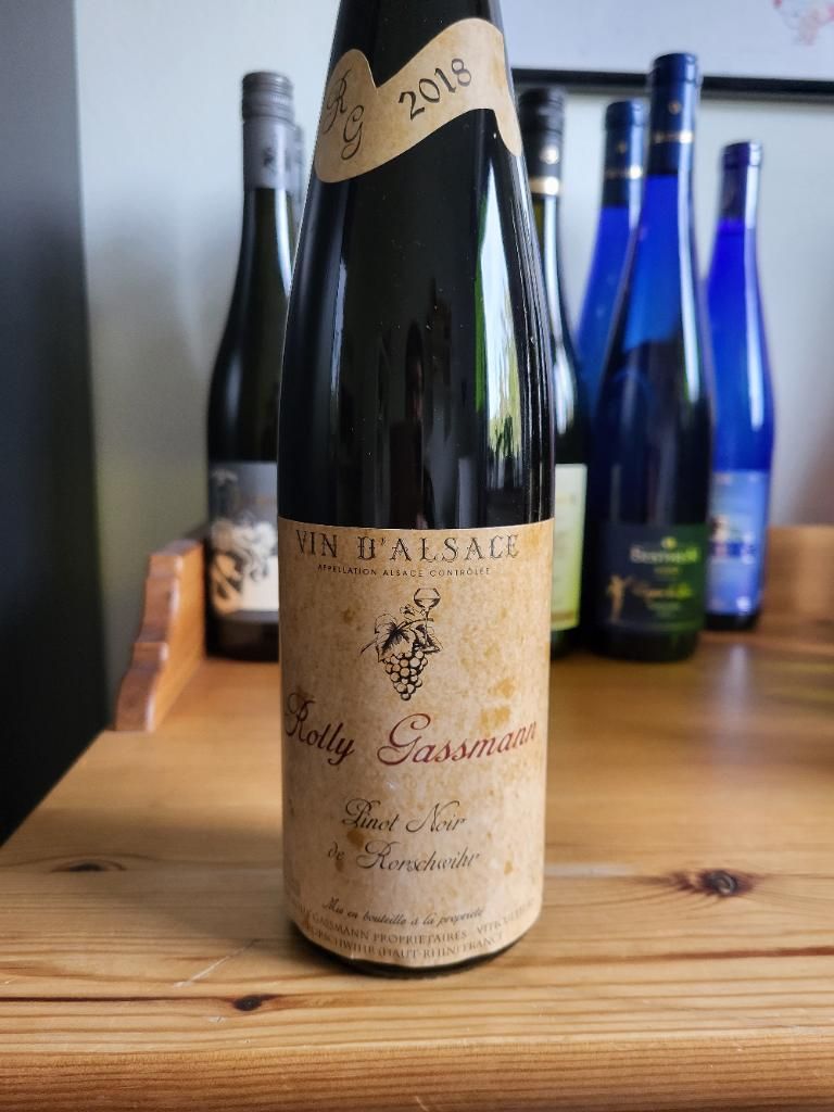 2019 Rolly Gassmann Pinot Noir Alsace Rorschwihr, France, Alsace ...