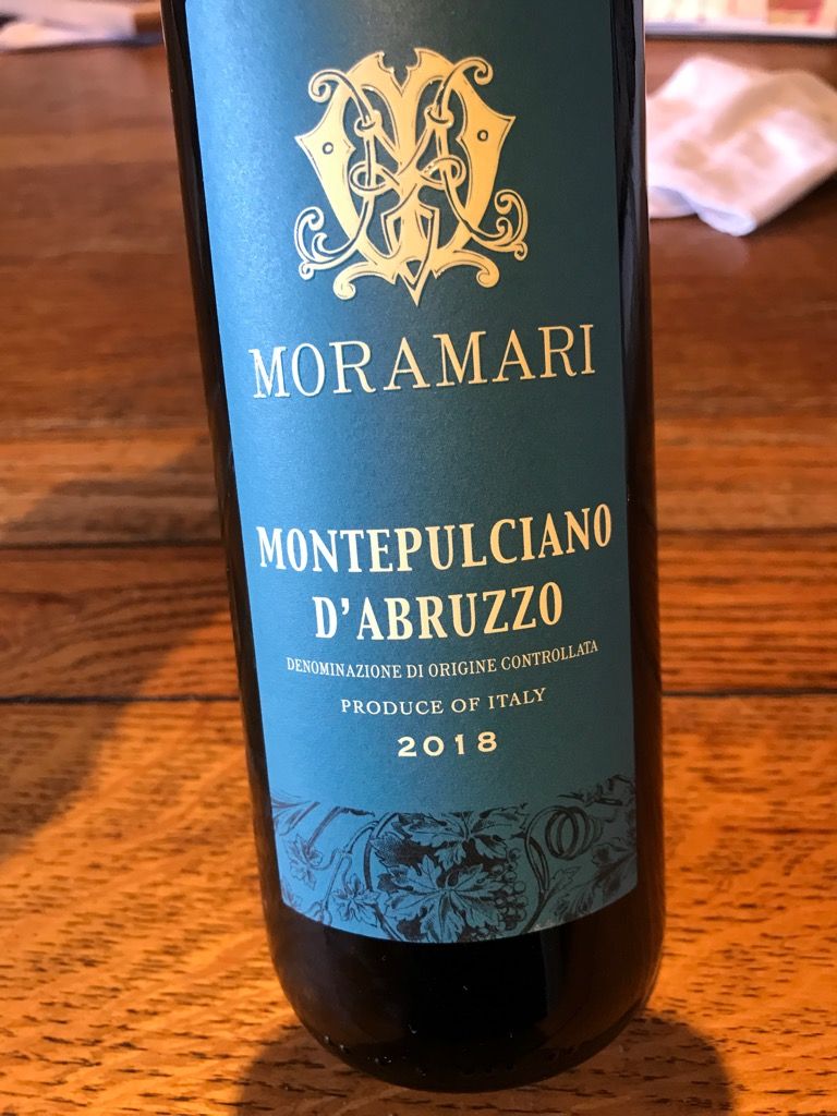 2022 Moramari Montepulciano d'Abruzzo, Italy, Abruzzi, Montepulciano d'Abruzzo - CellarTracker