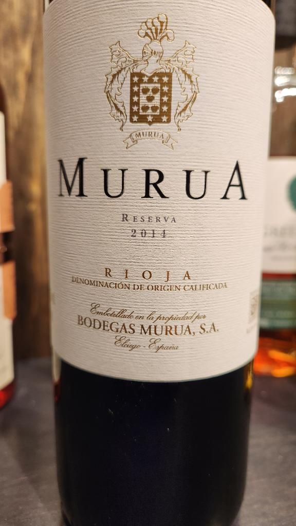 2014 Bodegas Murua Rioja Reserva, Spain, La Rioja, Rioja - CellarTracker