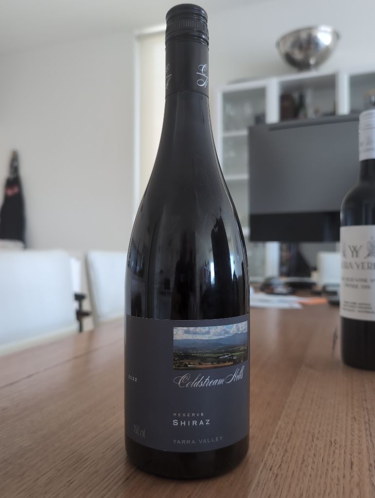2022 Coldstream Hills Shiraz Reserve, Australia, Victoria, Port Phillip ...