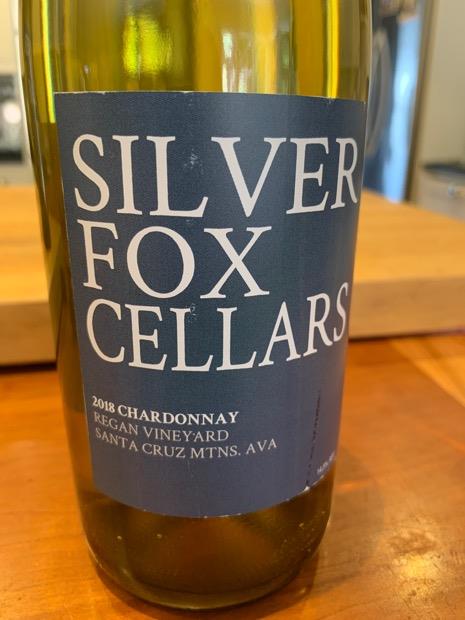 2019 Silver Fox Cellars Chardonnay Regan Vineyard, USA, California ...