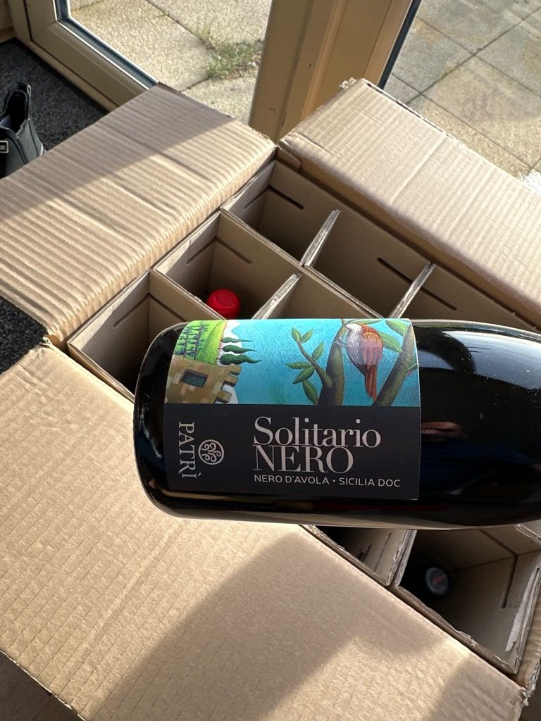 2021 Patrì Solitario Nero, Italy, Sicily, Sicilia - CellarTracker