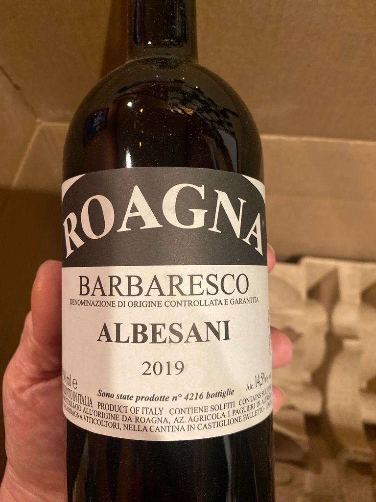 2019 Roagna Barbaresco Albesani, Italy, Piedmont, Langhe, Barbaresco ...