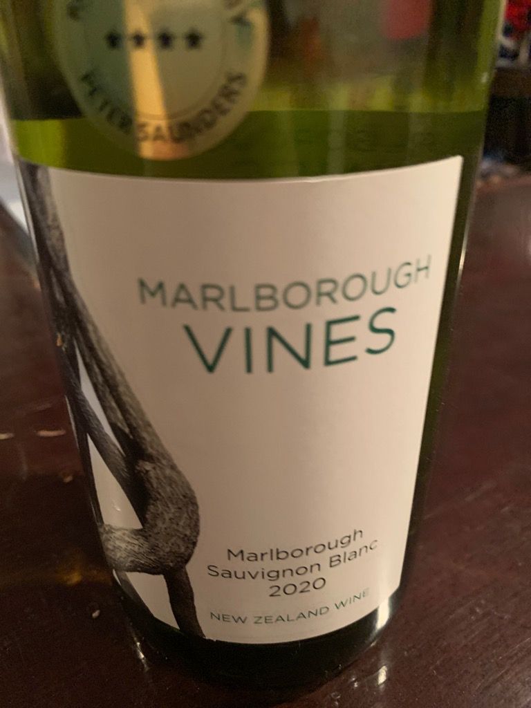 2020 Marlborough Vines Sauvignon Blanc, New Zealand, South Island ...