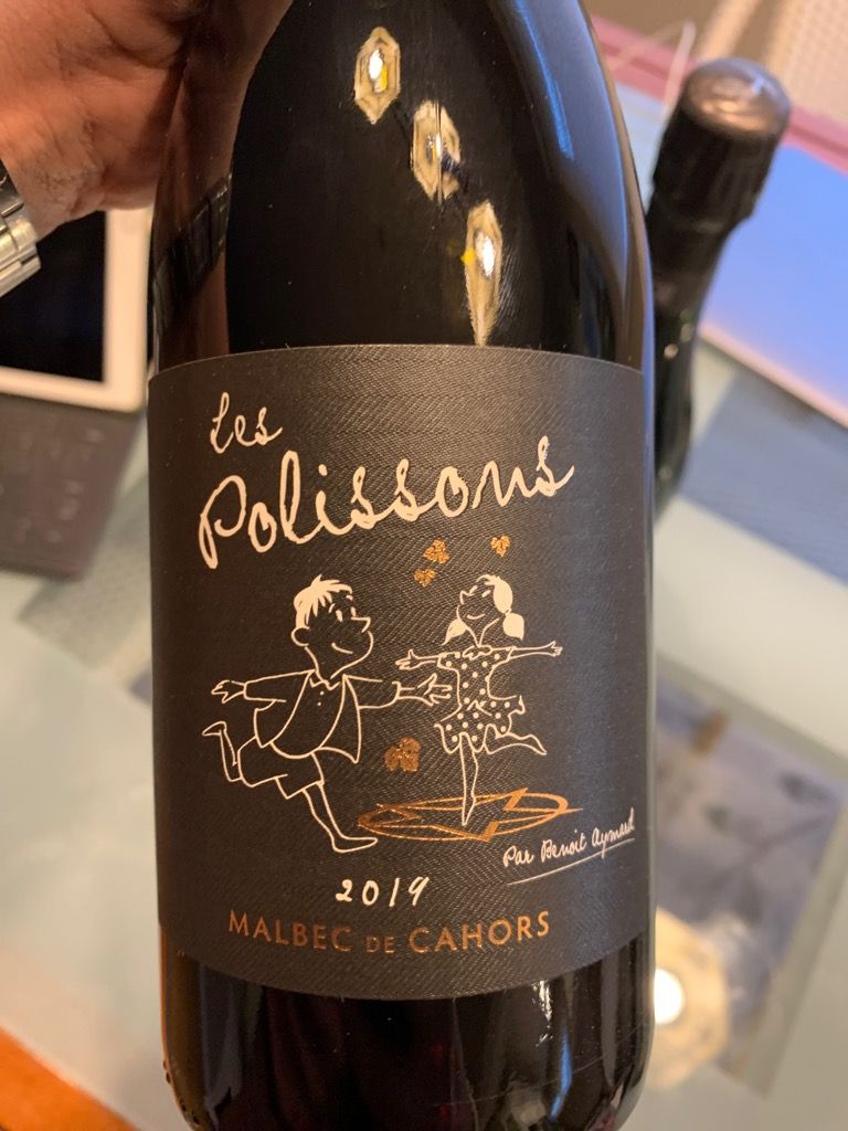 2021 Clos d'Audhuy Cahors Malbec de Cahors Les Polissons, France ...