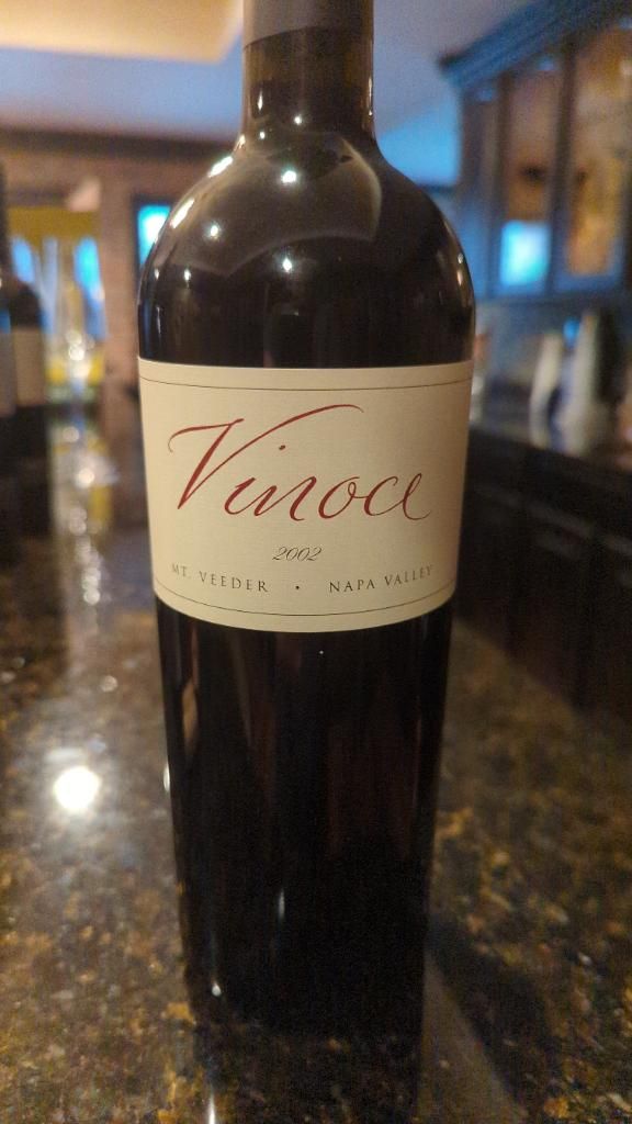 1996 Vinoce Cabernet Franc Mt. Veeder, USA, California, Napa Valley, Mt ...