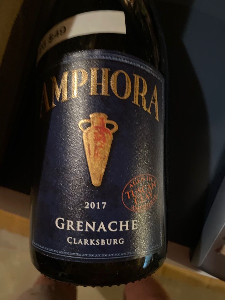 2017 Amphora Winery Grenache, USA, California, Central Valley ...