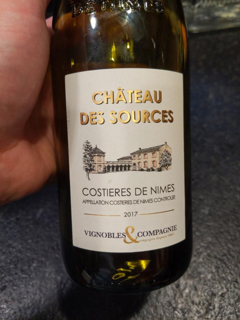2019 Château des Sources Costières-de-Nîmes, France, Rhône, Southern ...