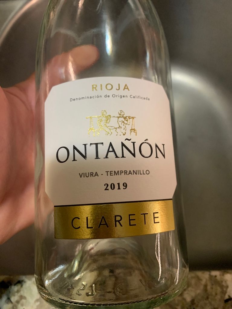 2021 Ontañón Rioja Arteso Clarete, Spain, La Rioja, Rioja - CellarTracker