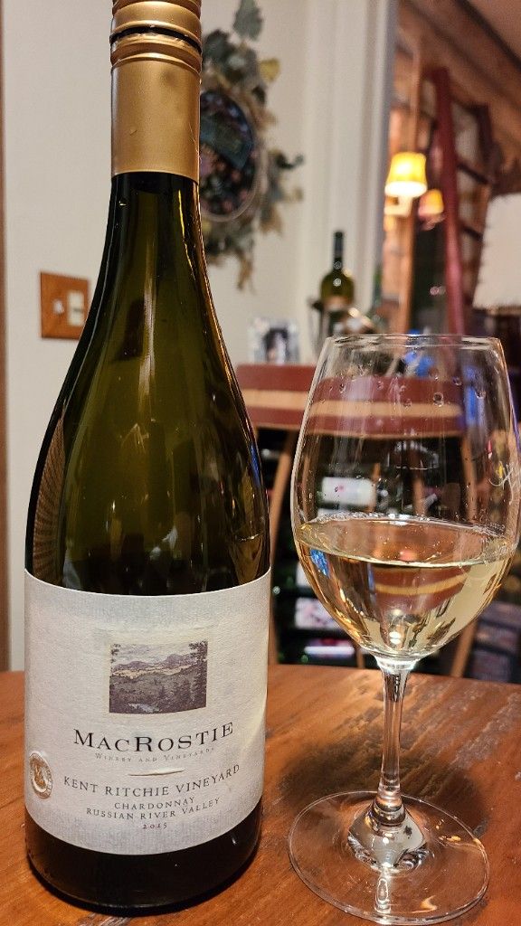 2015 MacRostie Chardonnay Kent Ritchie Vineyard, USA, California ...