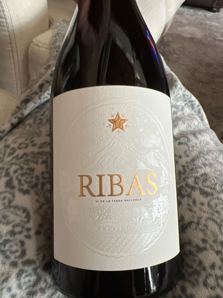 2020 Bodega Ribas Vi de La Tierra Mallorca Negre, Spain, Balearic ...