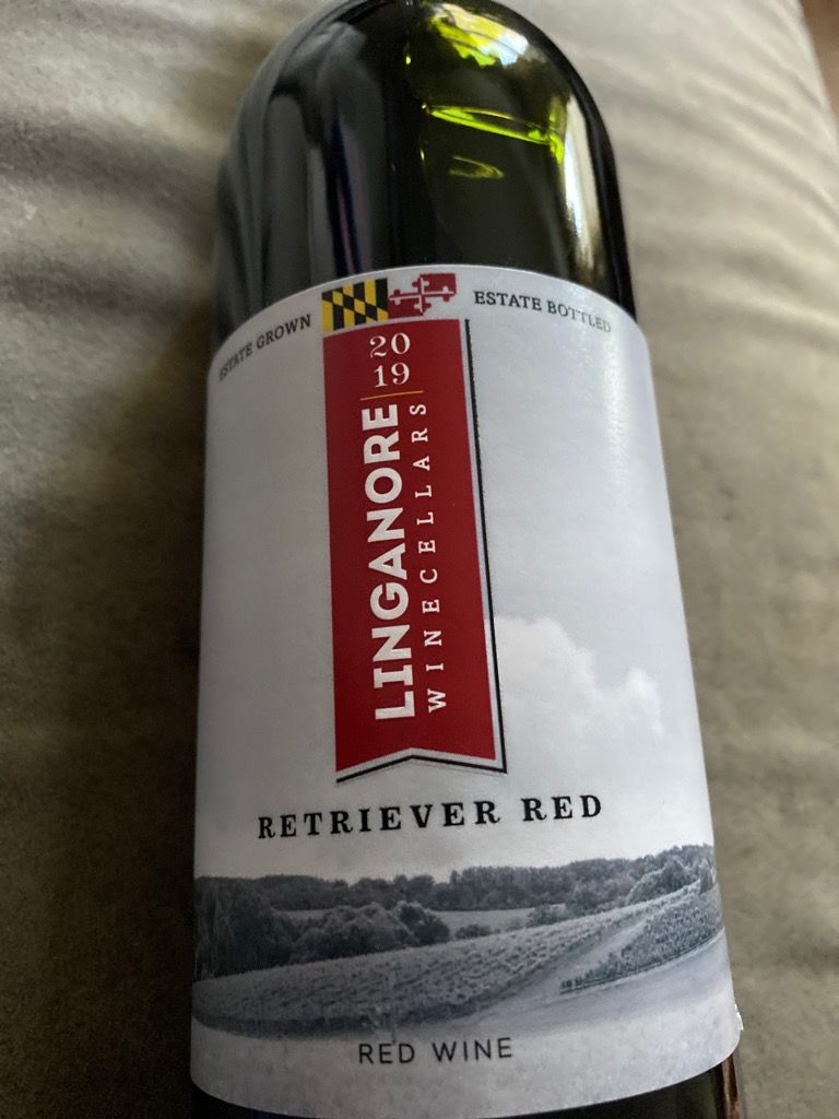 2021 Linganore Wine Cellars Retriever Red, USA, Maryland, Piedmont ...