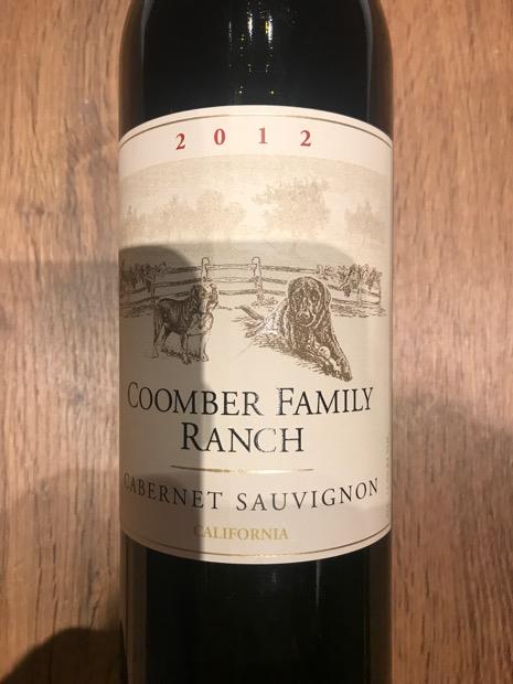2012 Coomber Family Ranch Cabernet Sauvignon, USA, California ...