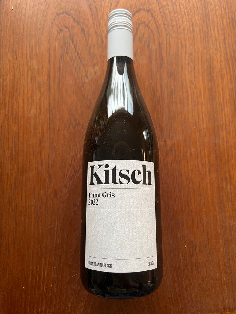 2022 Kitsch Pinot Gris, Canada, British Columbia, Okanagan Valley ...