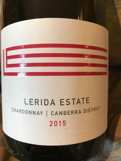2016 Lerida Estate Chardonnay, Australia, New South Wales, Southern New ...