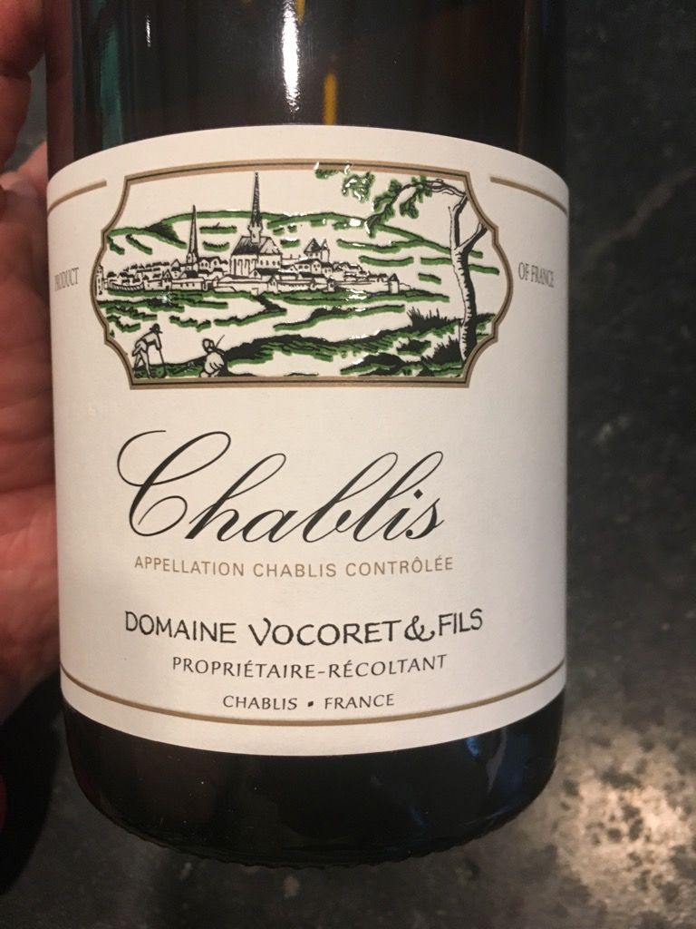 2018 Domaine Vocoret et Fils Chablis, France, Burgundy, Chablis ...