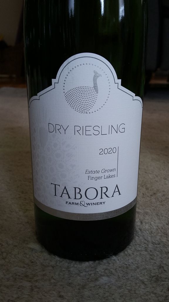 2020 Tabora Farm & Winery Dry Riesling, USA, New York, Finger Lakes ...