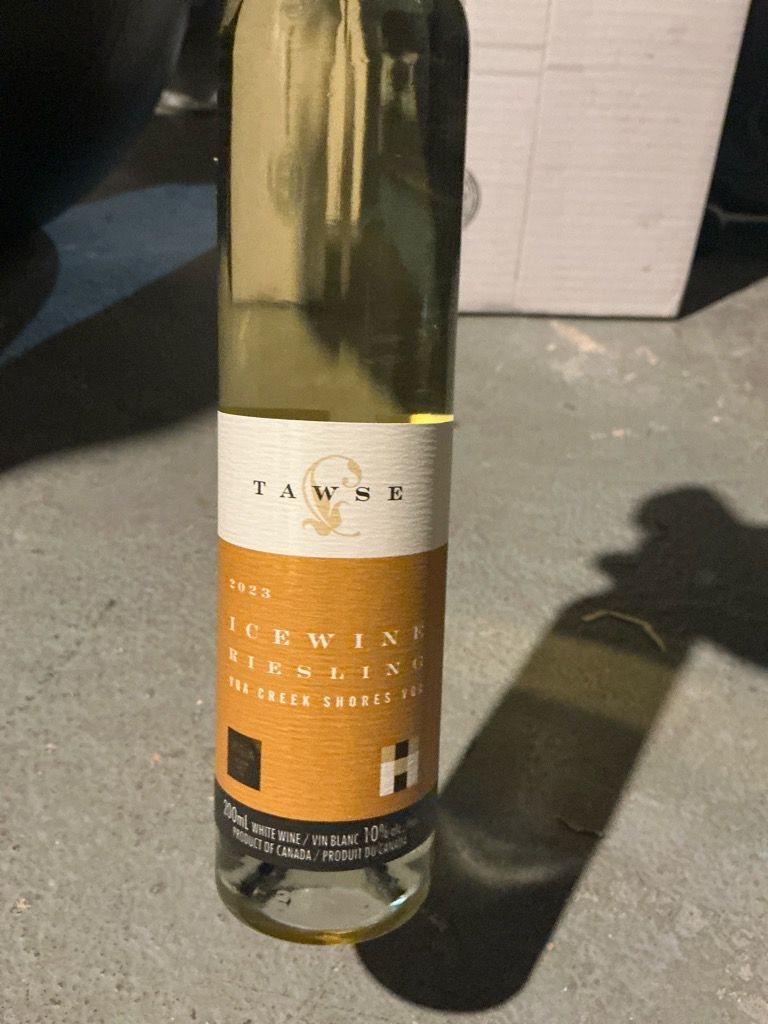 2023 Tawse Riesling Icewine, Canada, Ontario, Niagara Peninsula, Creek ...
